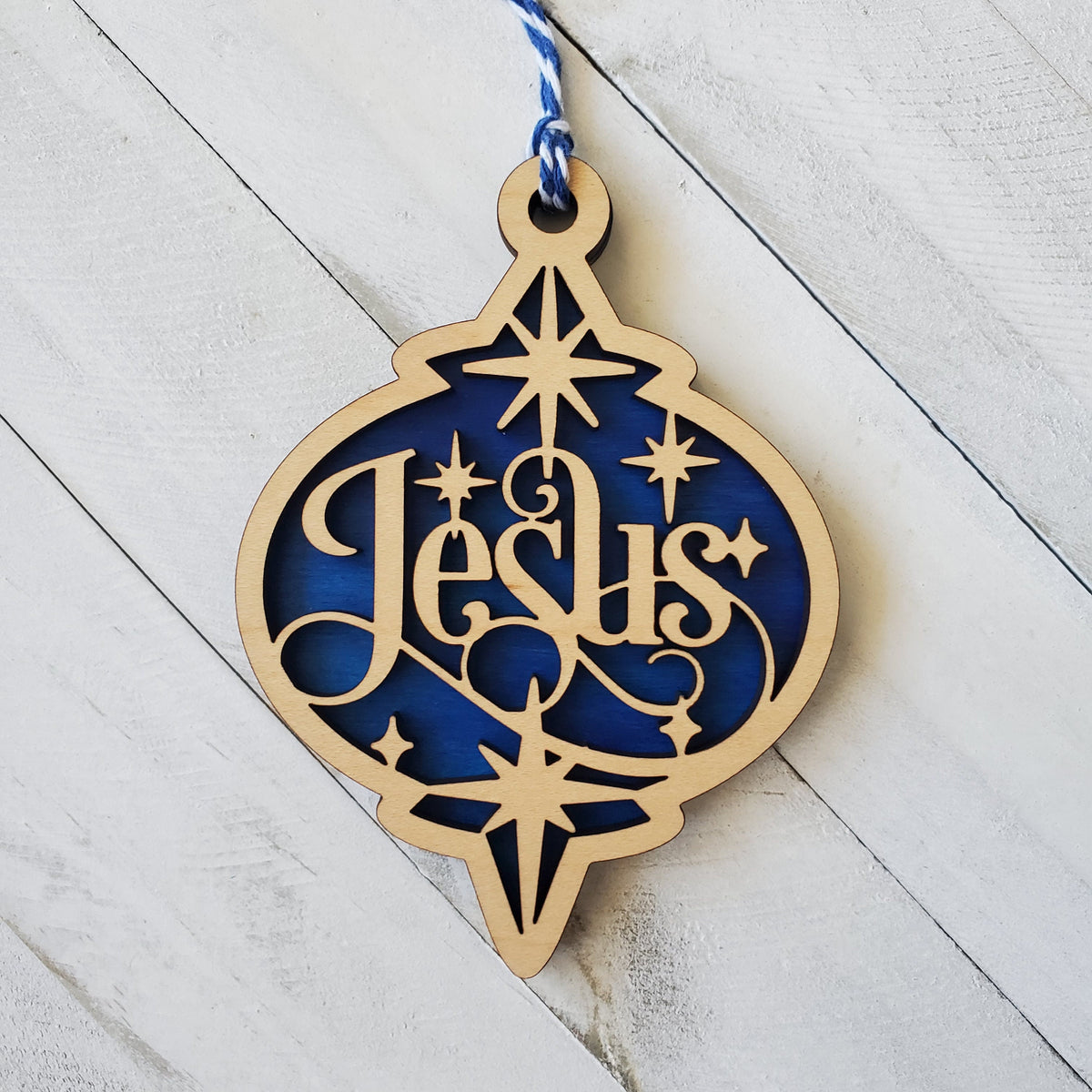 Jesus Ornament – Aloha Ola Nani Designs Hawaii